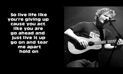 Don't Guitar Chords Ed Sheeran